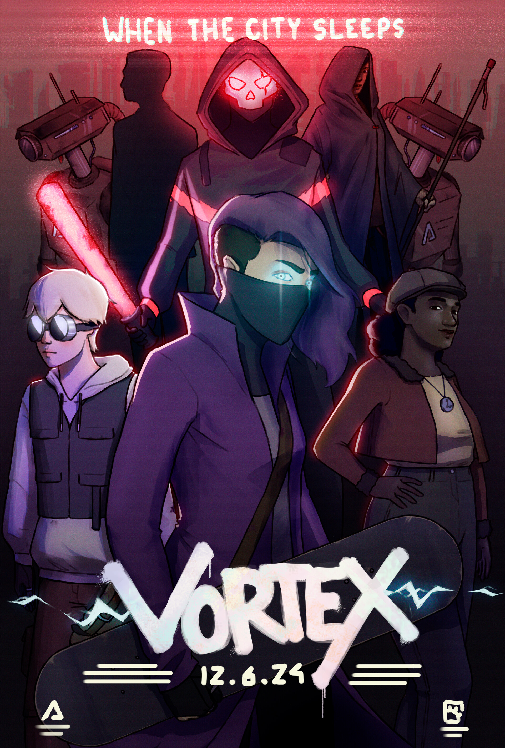 ArtStation - Character Design 'Vortex'