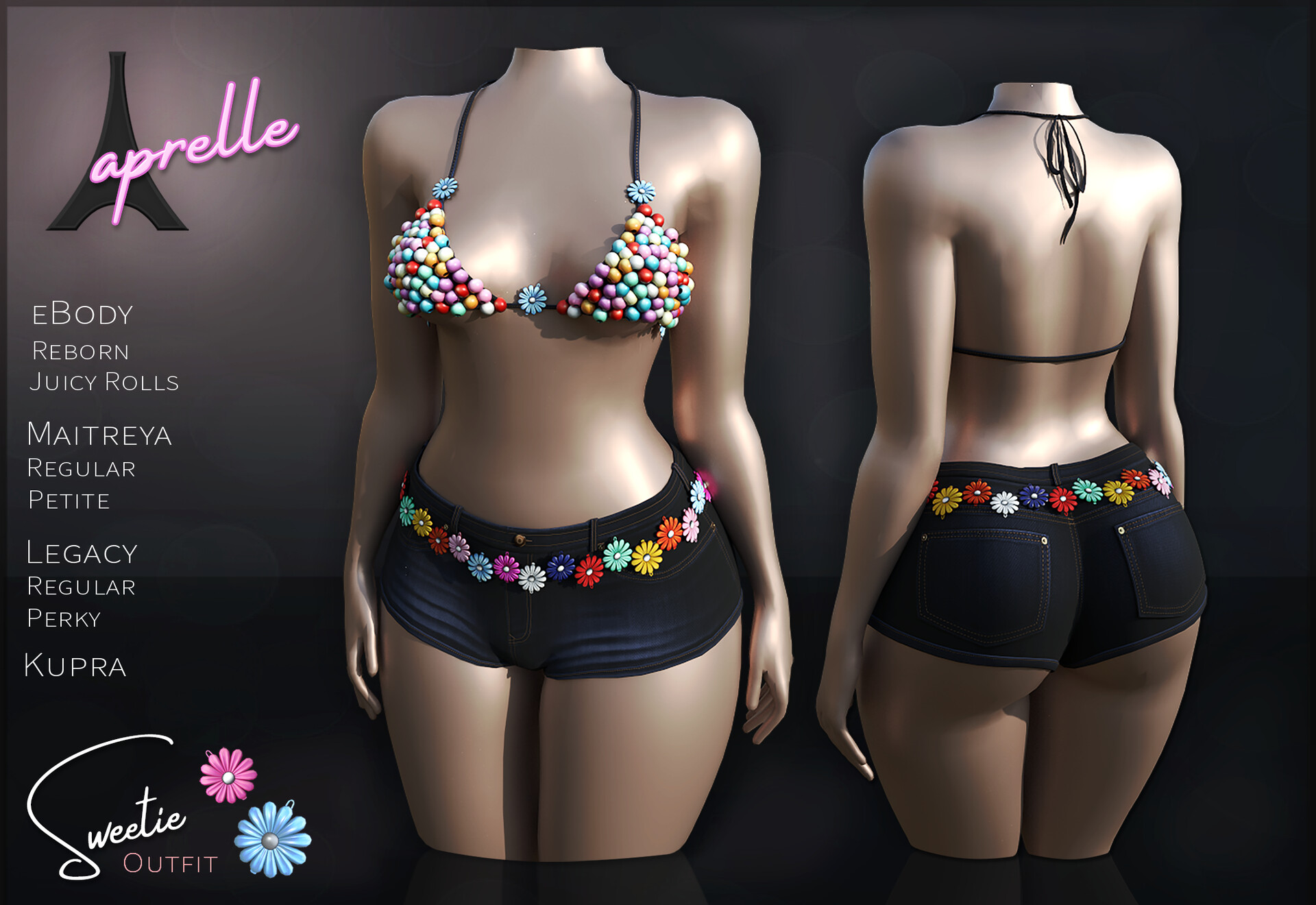 ArtStation - Second Life Saweetie Outfit