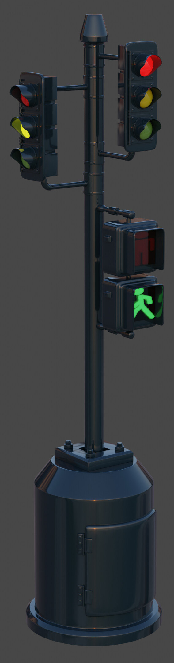ArtStation - Traffic light