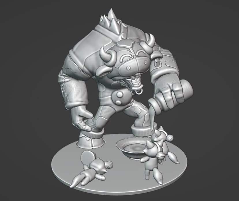 ArtStation - Allistar Moo Cow