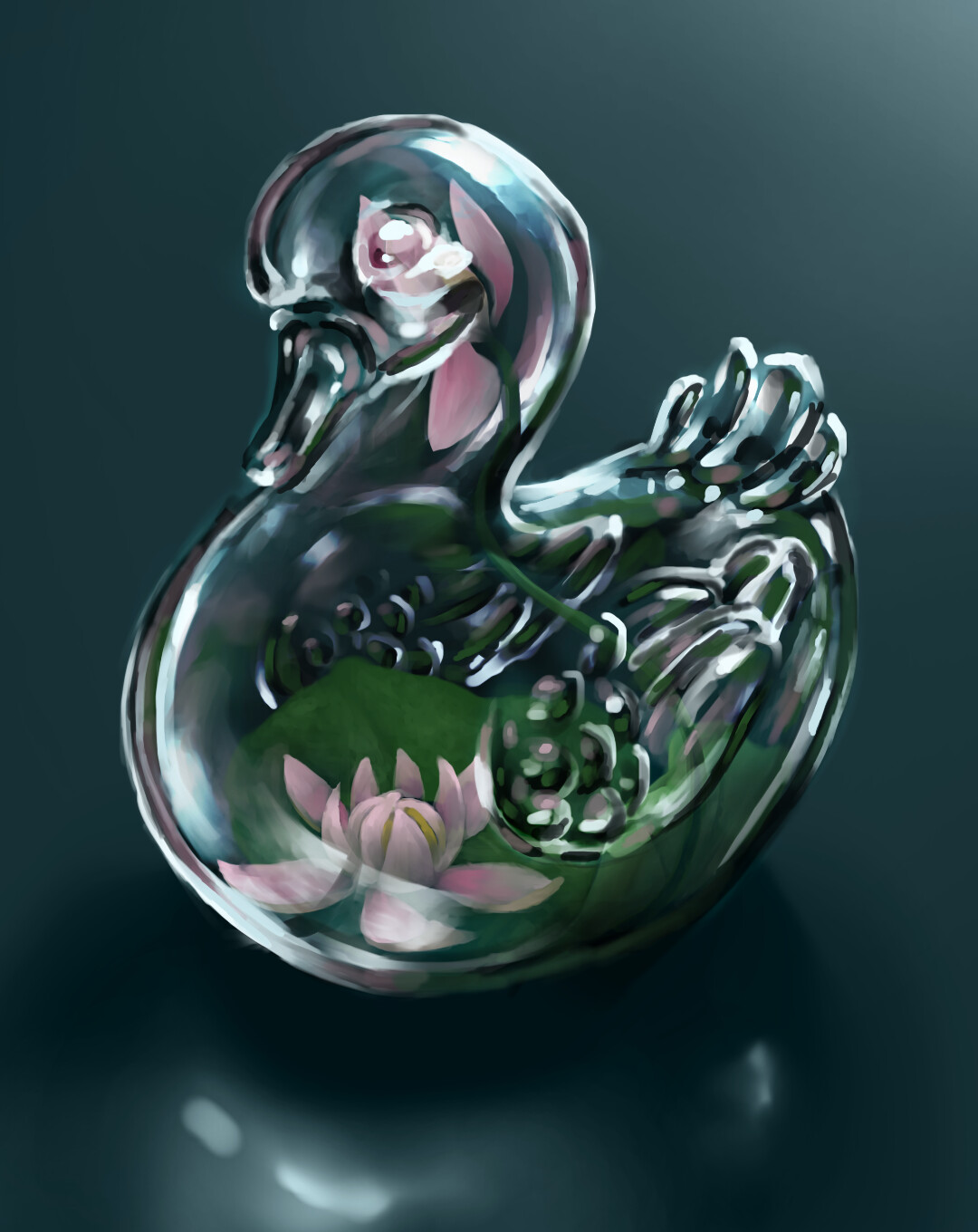 ArtStation - Glass Duck