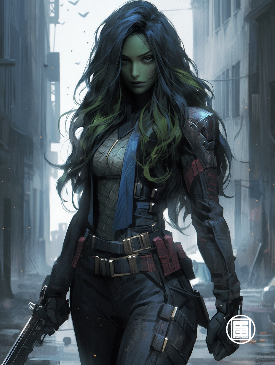 ArtStation - Gamora: The Deadly Blossom, Defying Destiny