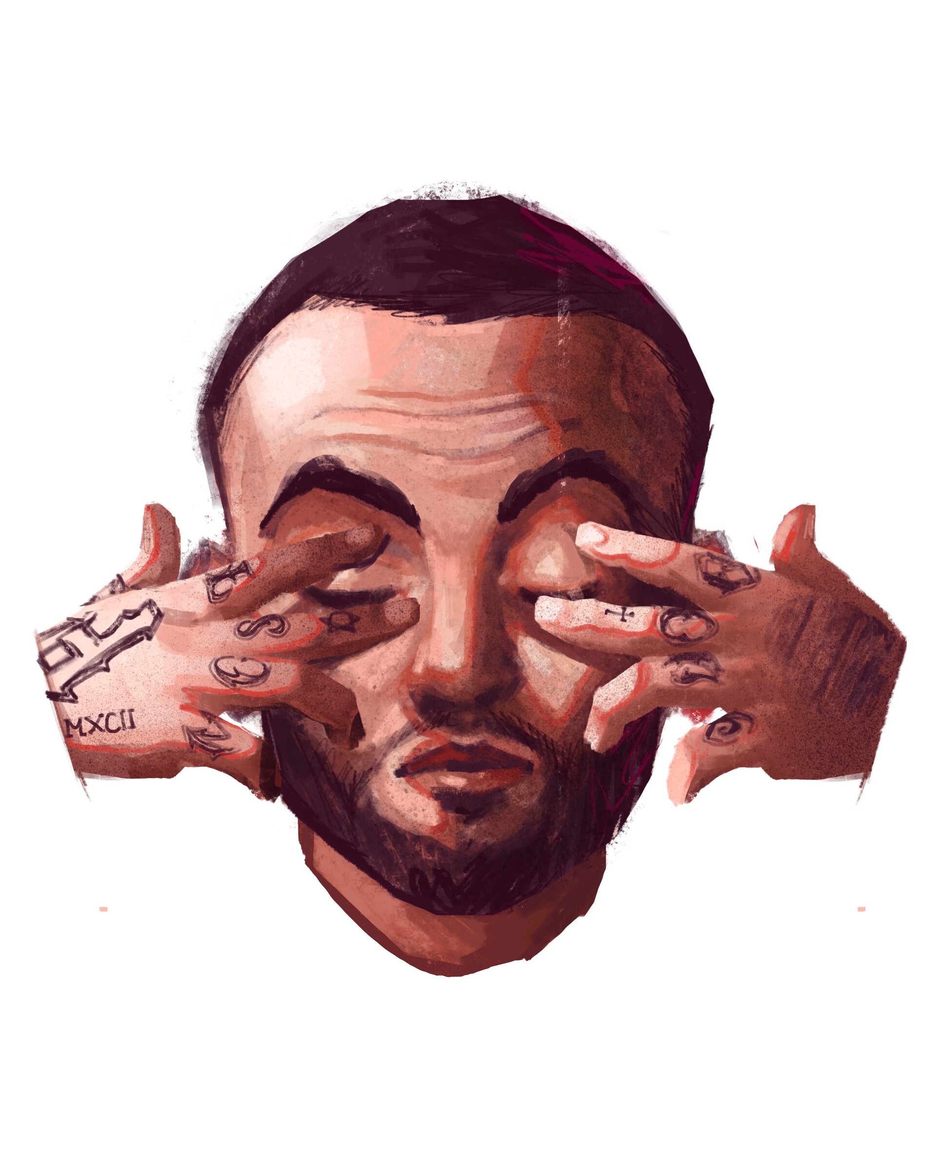 ArtStation - Mac Miller fanart