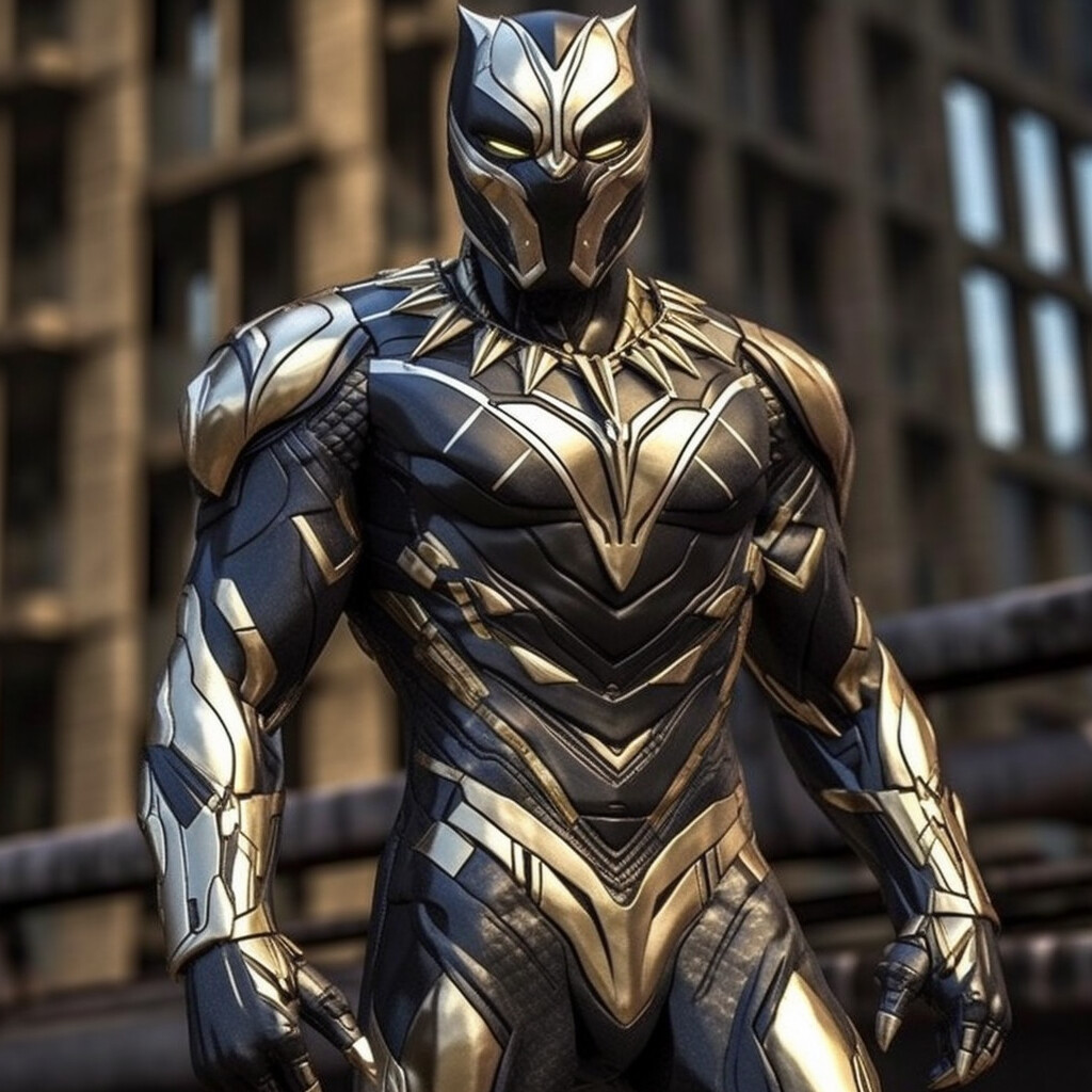 Dark Superhero Concept Art