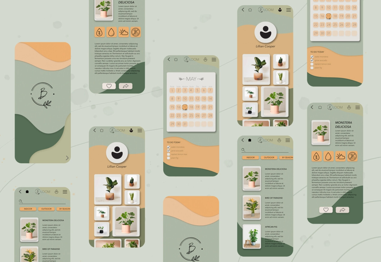ArtStation - Mobile App UI Design
