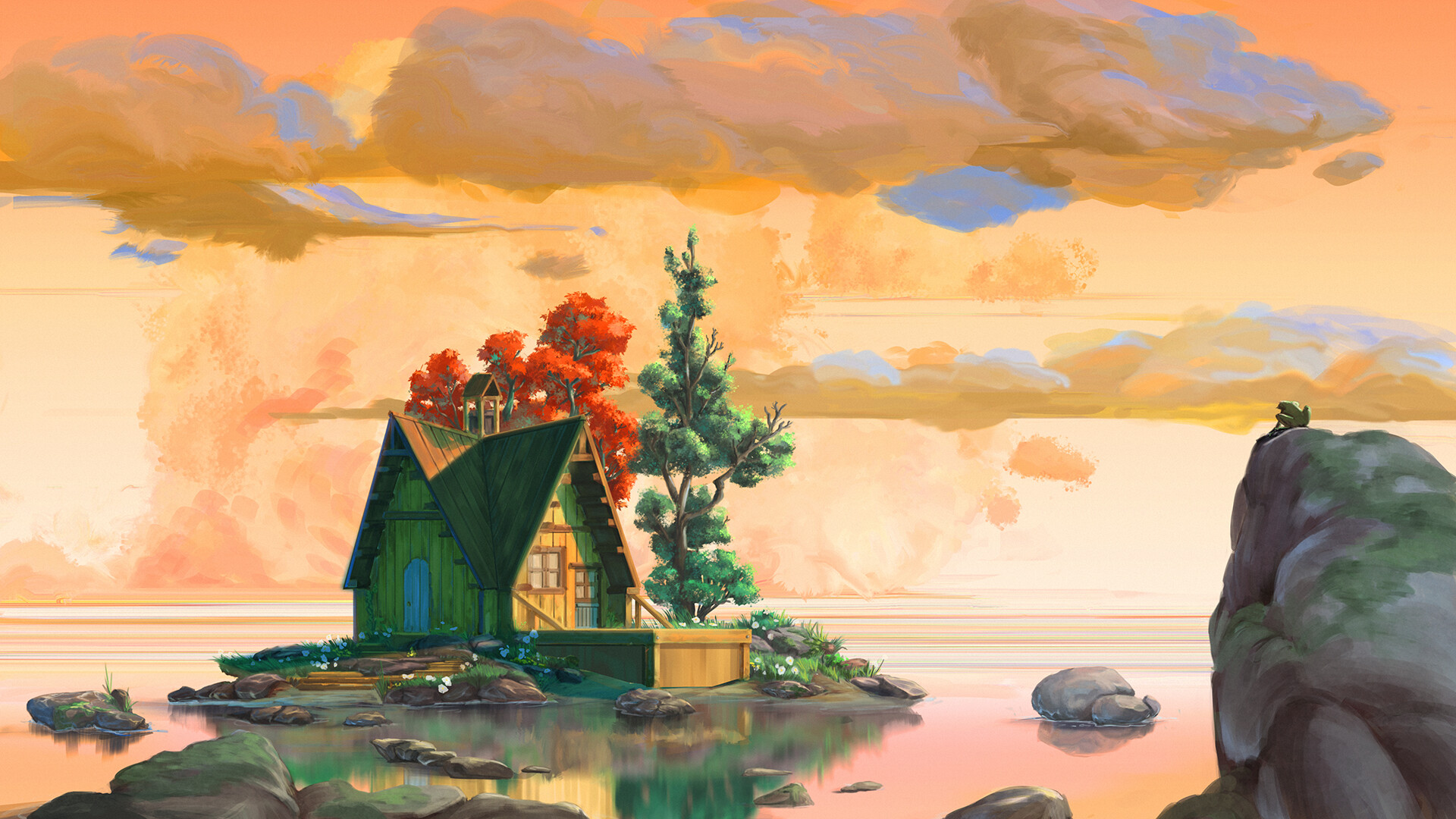 ArtStation - Tiny Houses