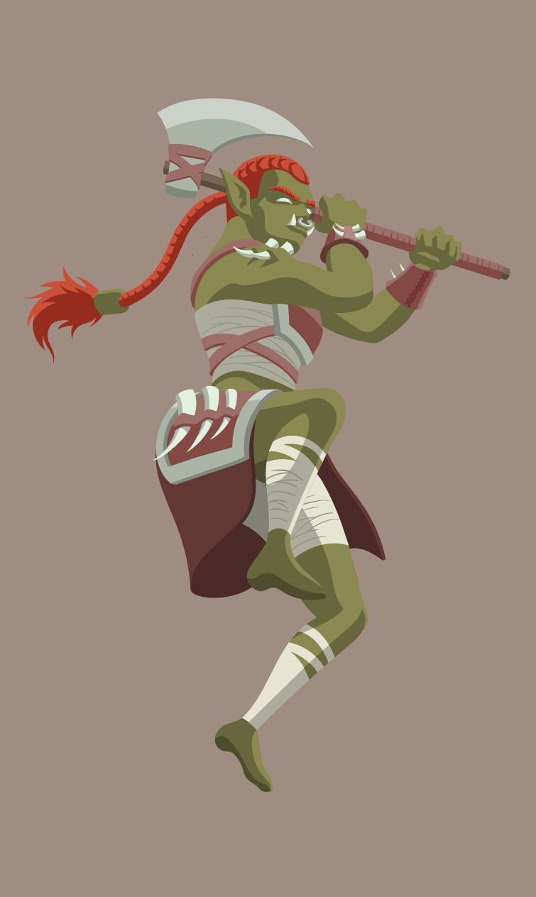 Jesse Voimala - Orc Guard Card