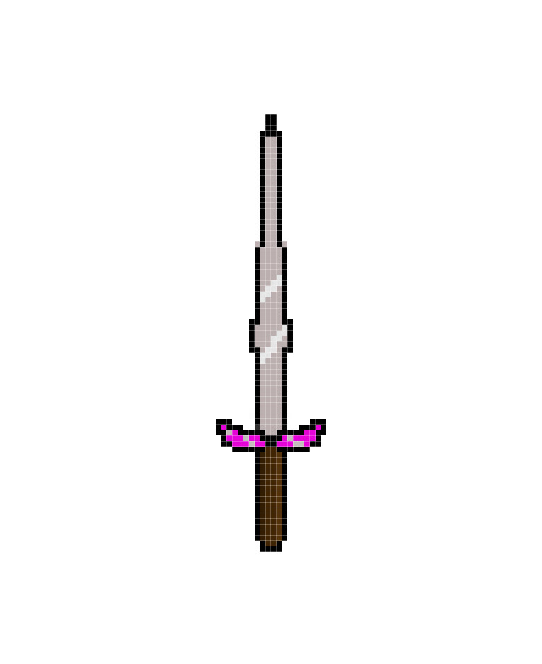 ArtStation - Basic Pixelated Sword