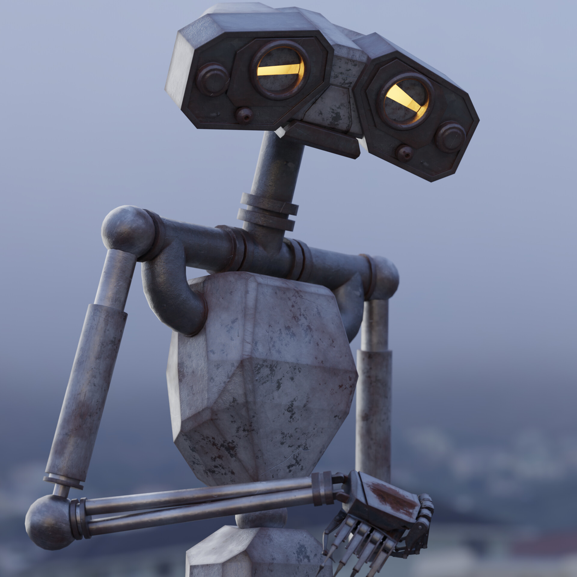 Olly - Old Merchant Robot