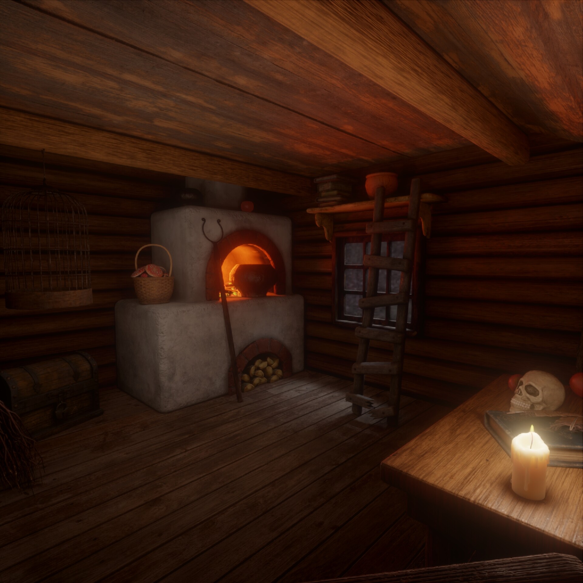 ArtStation - The witch kitchen