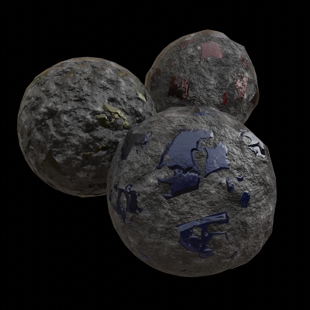 ArtStation - Ore Materials
