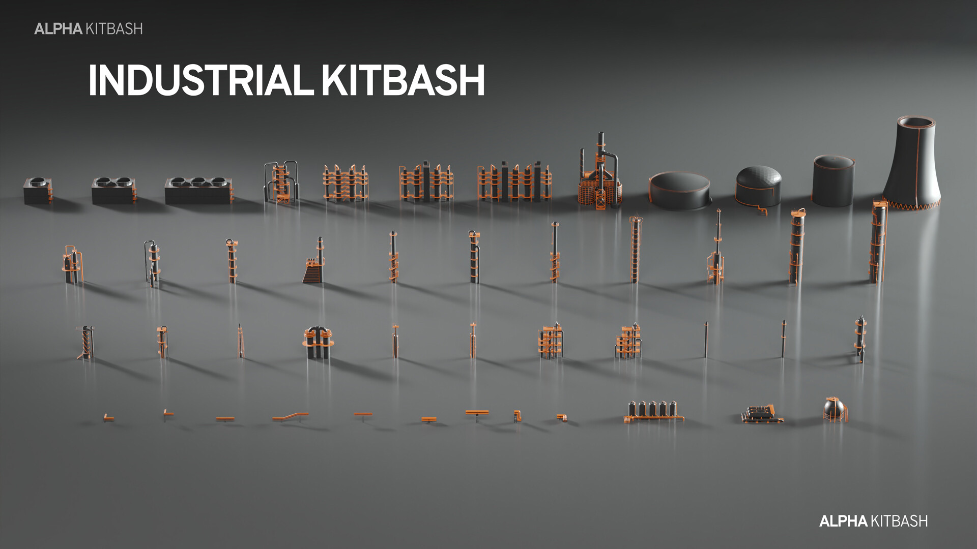 Alpha - Industrial Kitbash