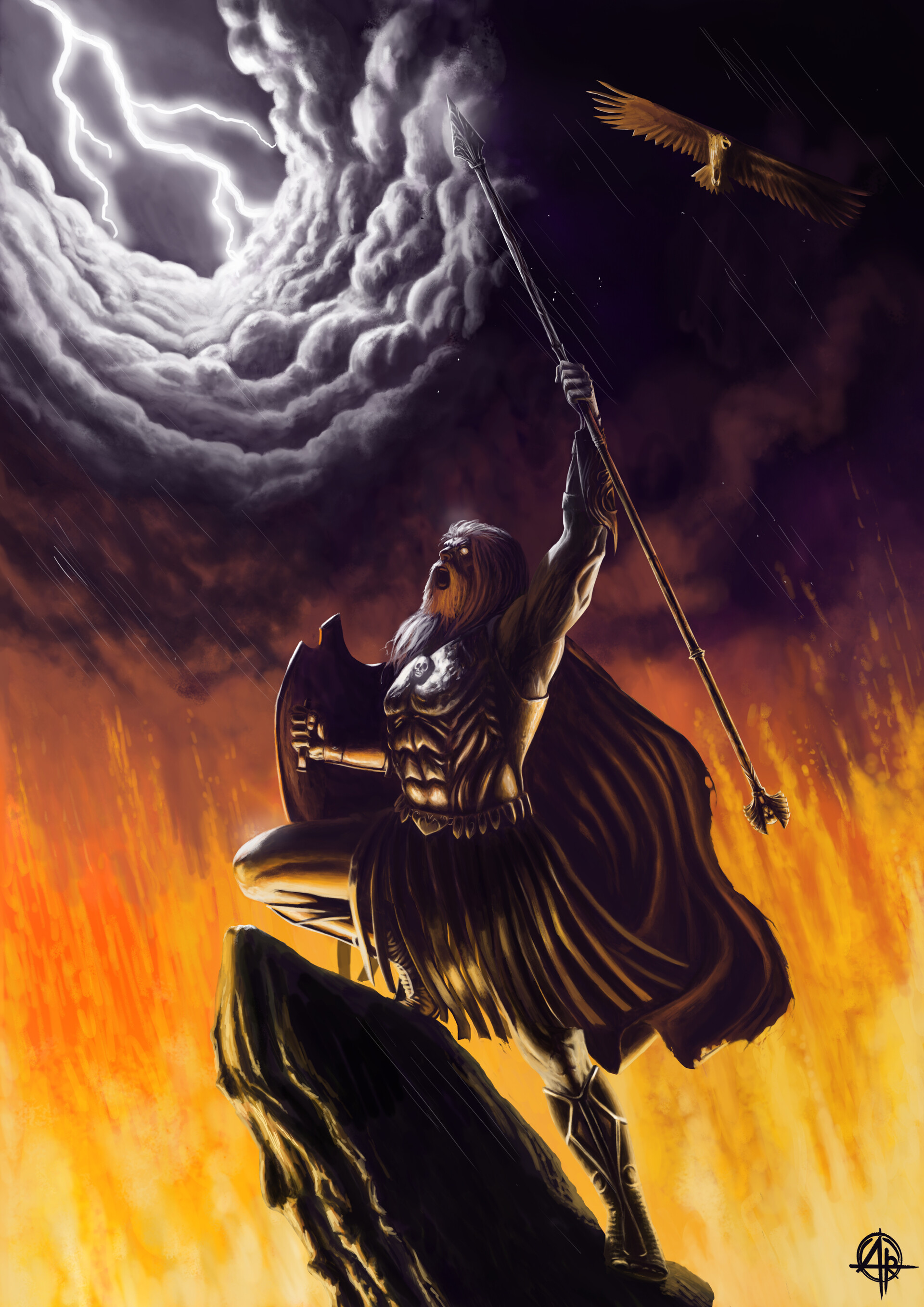 ArtStation - Ares, god of war