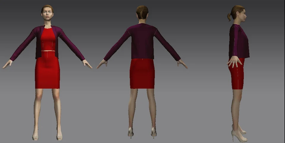 ArtStation - Red Outfit