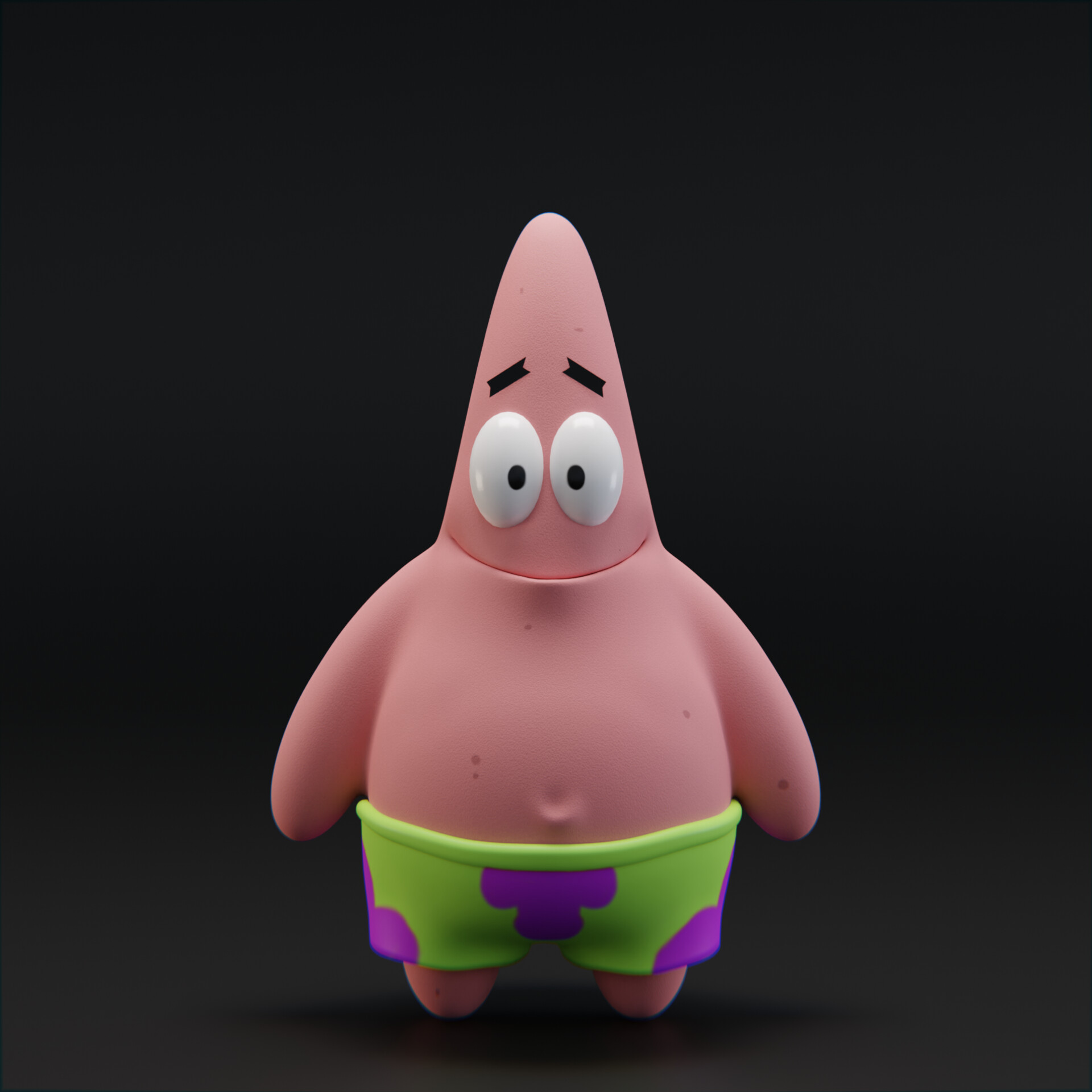 ArtStation - Patrick from spongebob