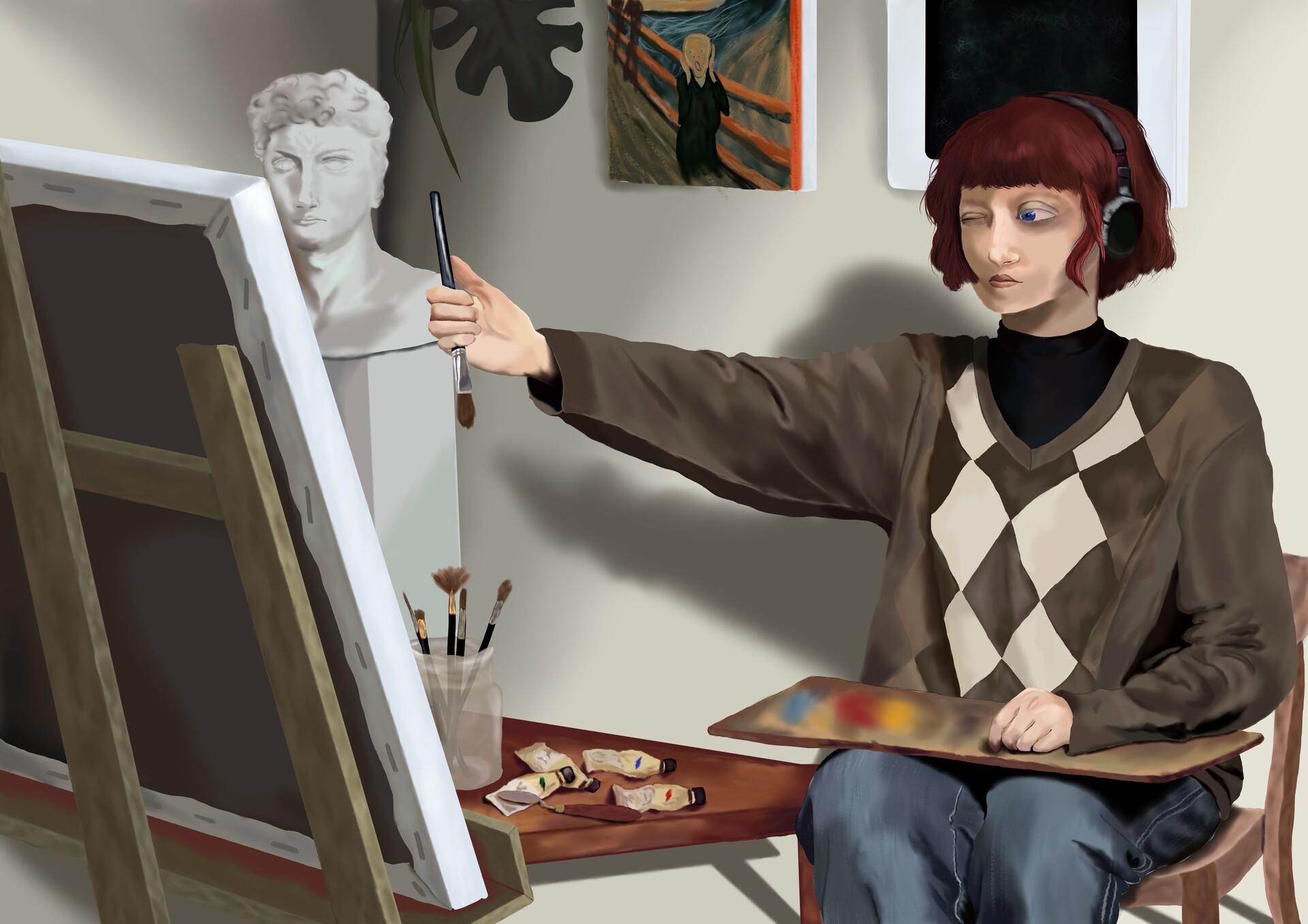 ArtStation - The drawing process