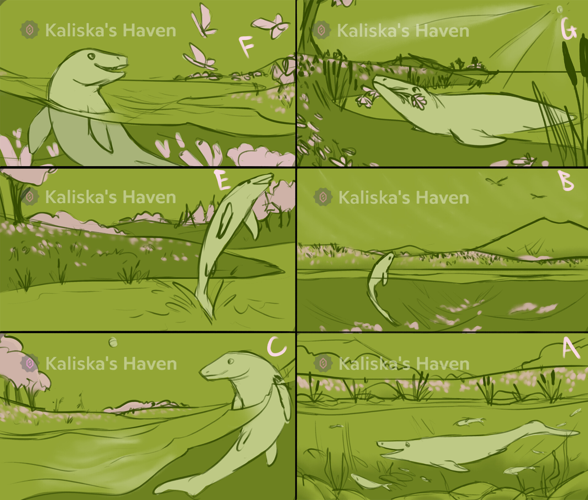 ArtStation - Spring Banner Concepts