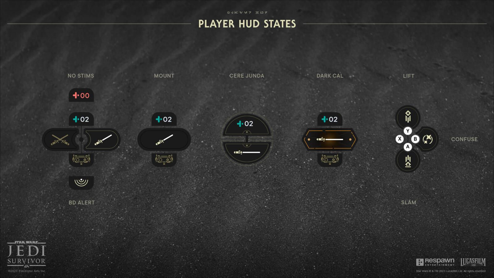Jordan DeVries - STAR WARS Jedi: Survivor — Player HUD UI/UX