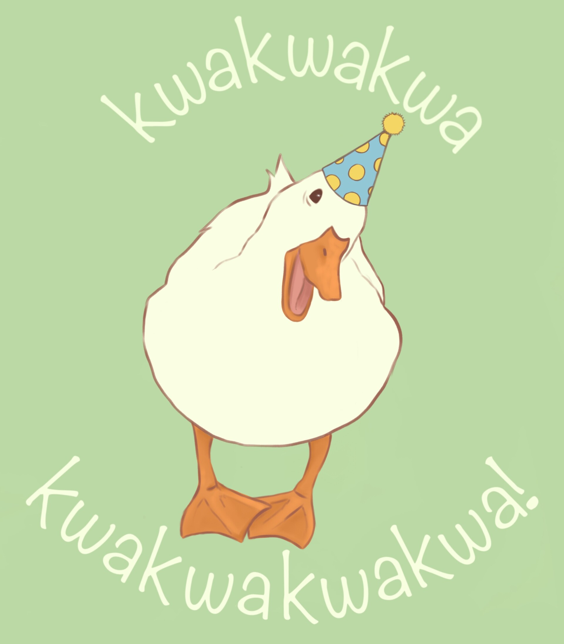 ArtStation - Birthday quack