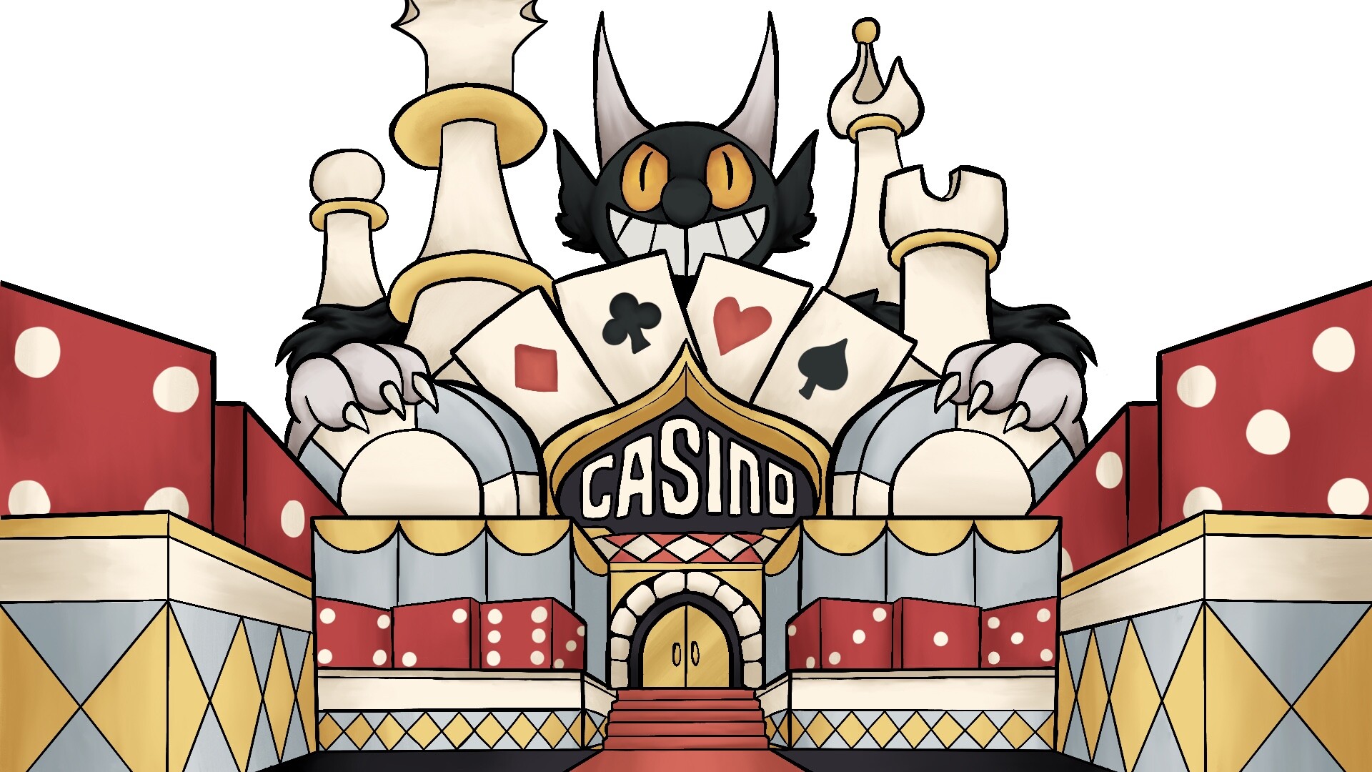 ArtStation - Inkwell Hell's Casino!