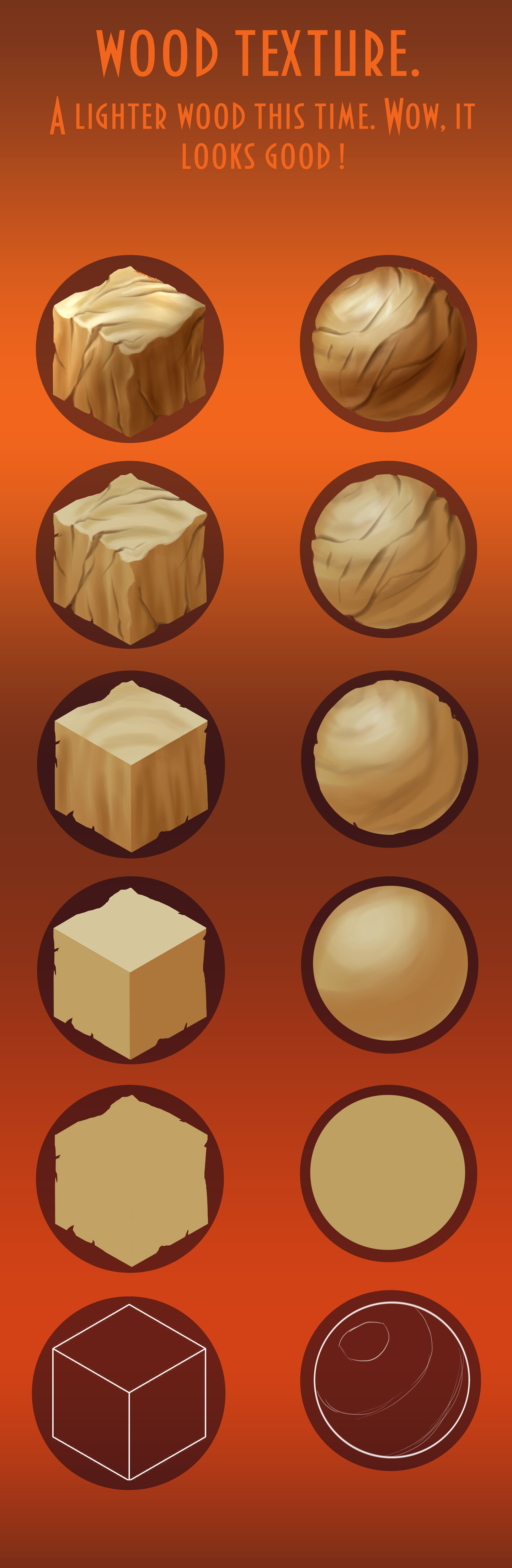 ArtStation - light wood texture