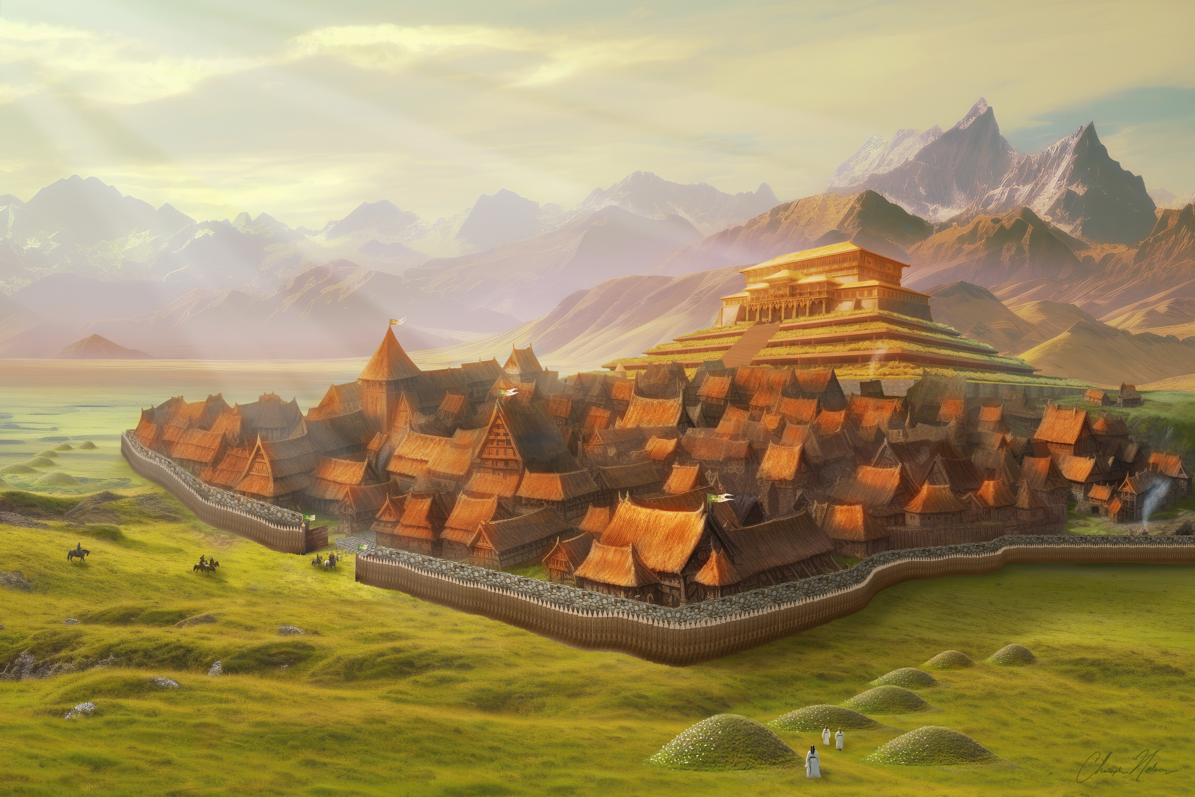 edoras wallpaper