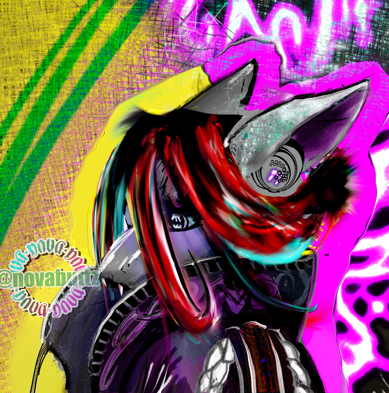 Lapfox Mayhem Wallpaper