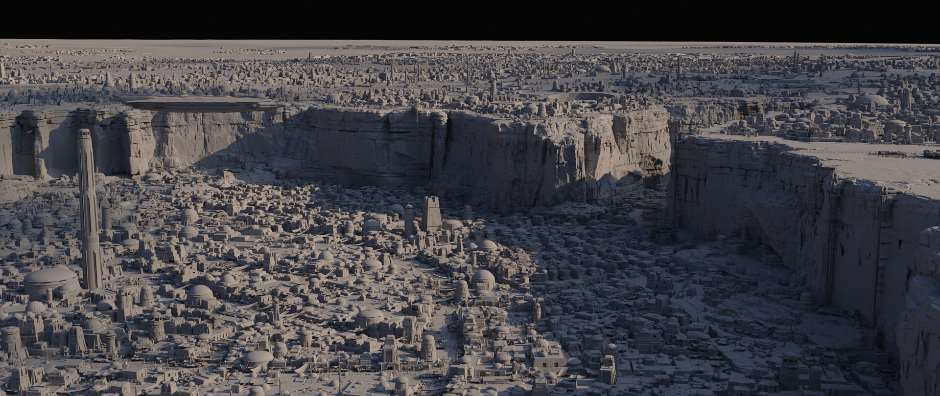 Olivier Vernay-Kim - The Book Of Boba Fett : Mos Espa wide shots