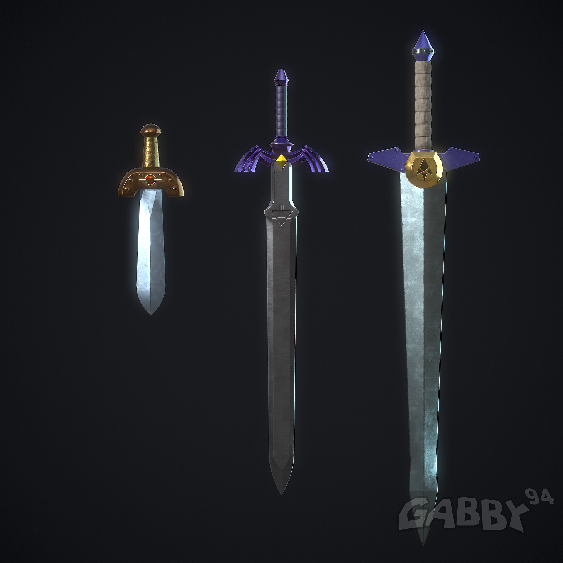 Gabby94 - Swords (from The Legend of Zelda: Ocarina of Time)