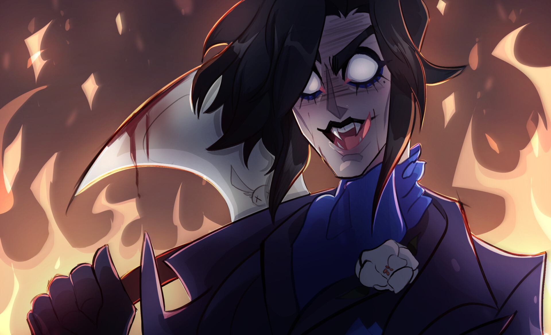 ArtStation - From the Fire He Strolled From: