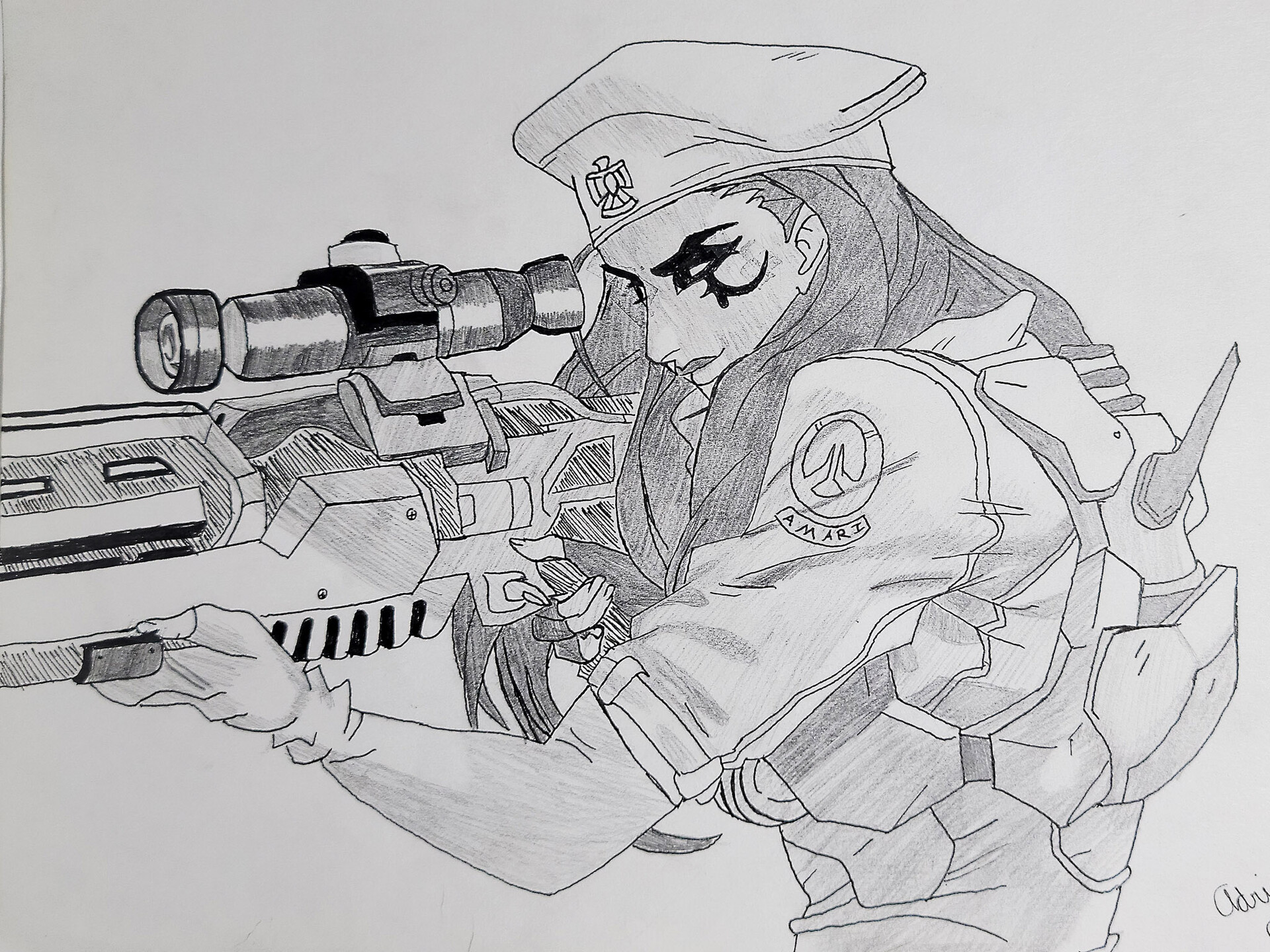 ArtStation - Old Ana Artwork