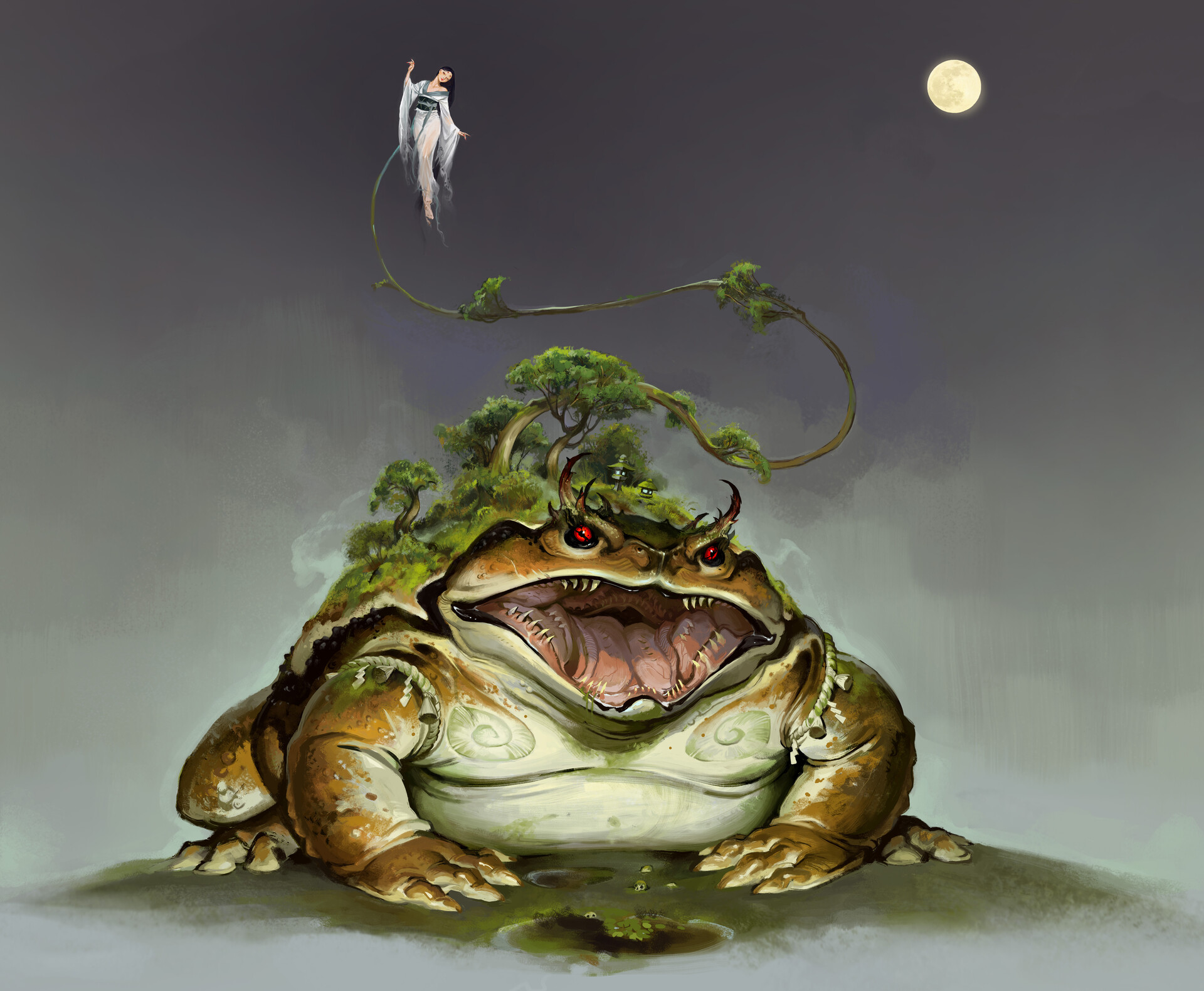 Yang J - Putrefy Monster design