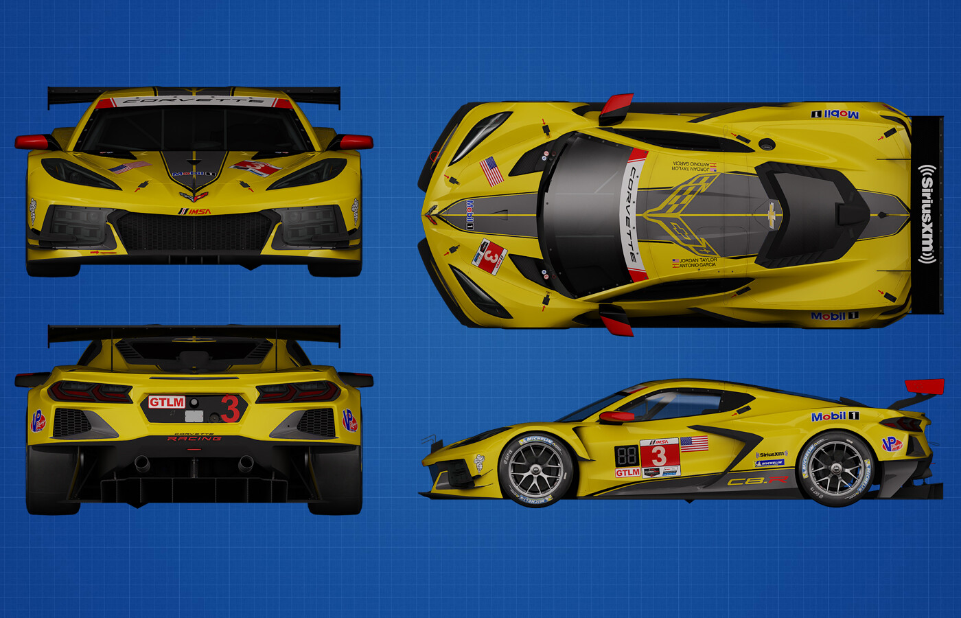 ArtStation - Chevrolet Corvette C8.R GTLM 2020