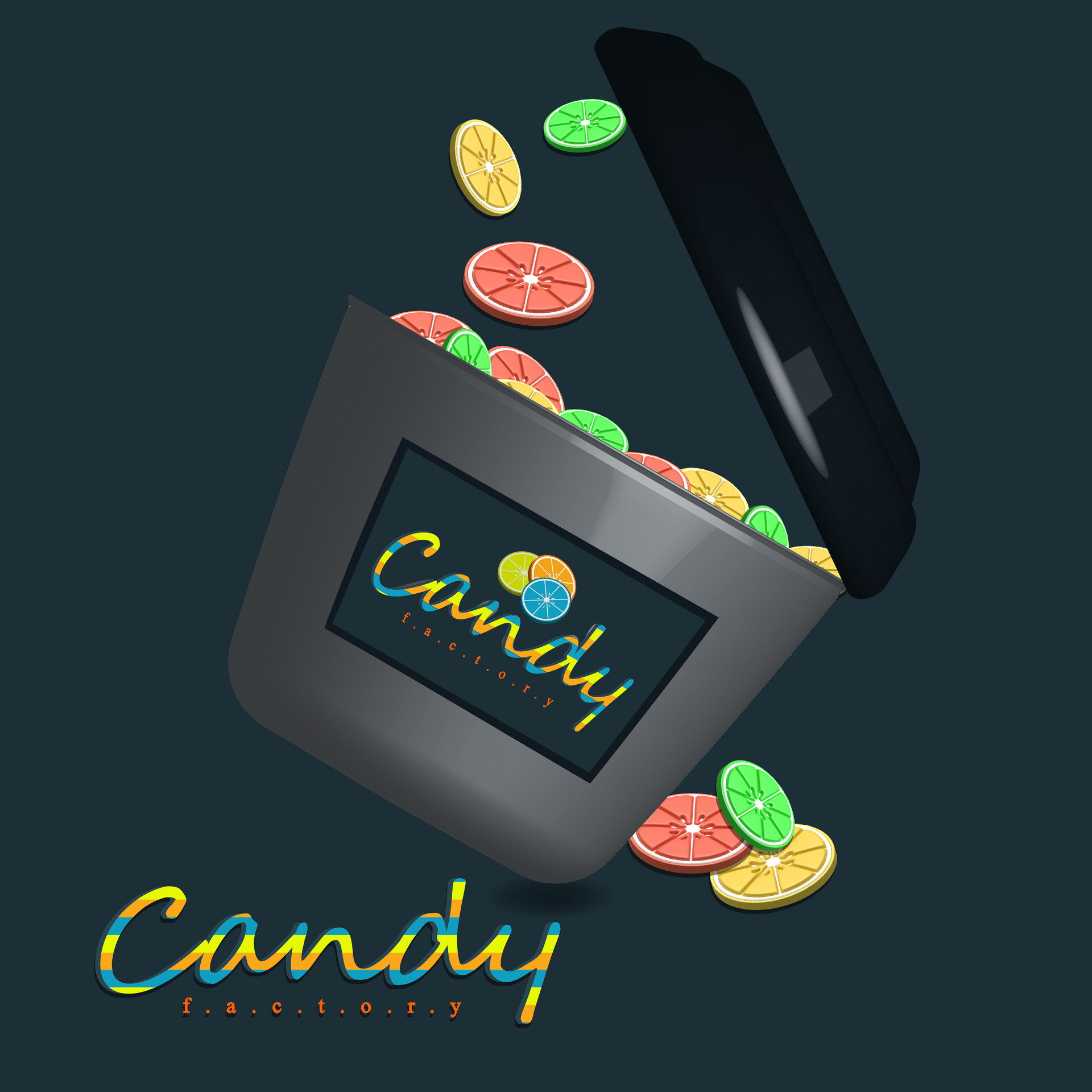 ArtStation - Candy Factory