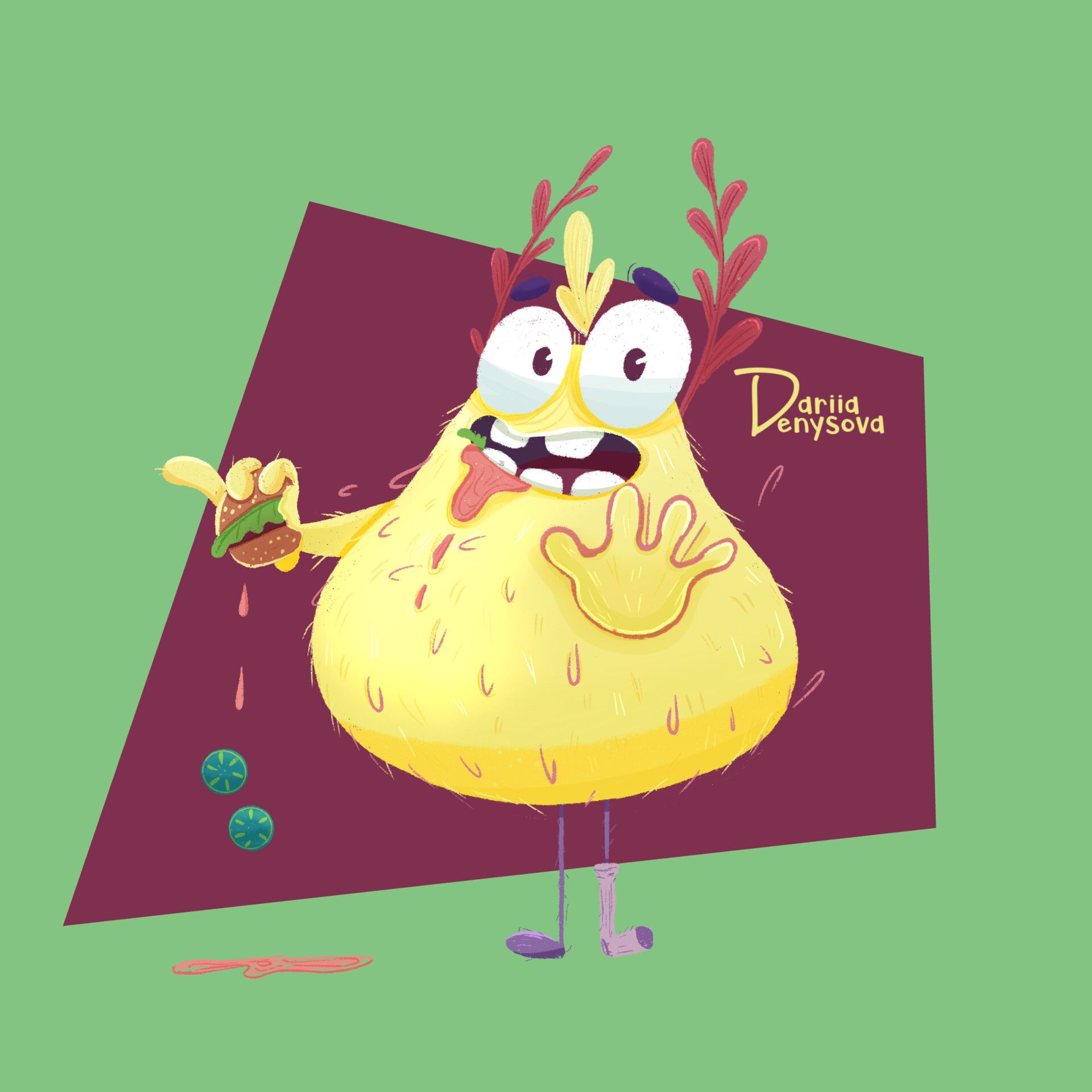 ArtStation - The creature is a slob