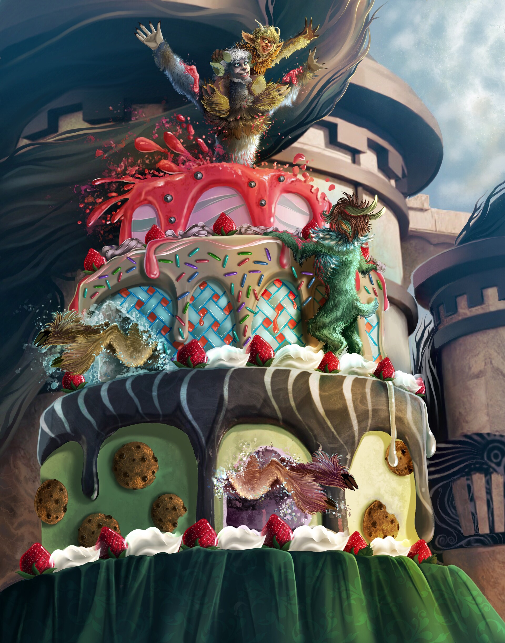 ArtStation - Let Them Eat Cake