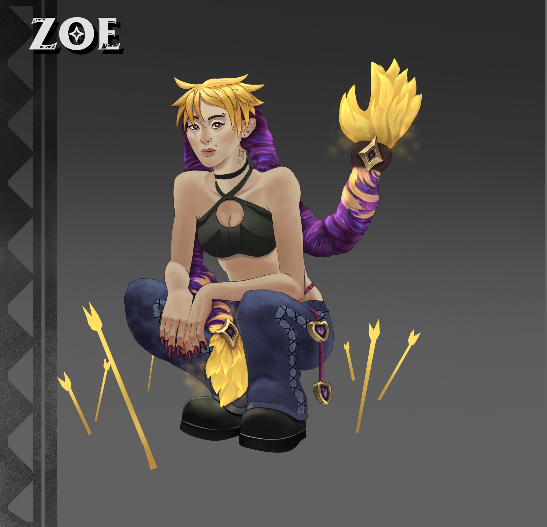 ArtStation - Zoe - Character Design - Fantasy