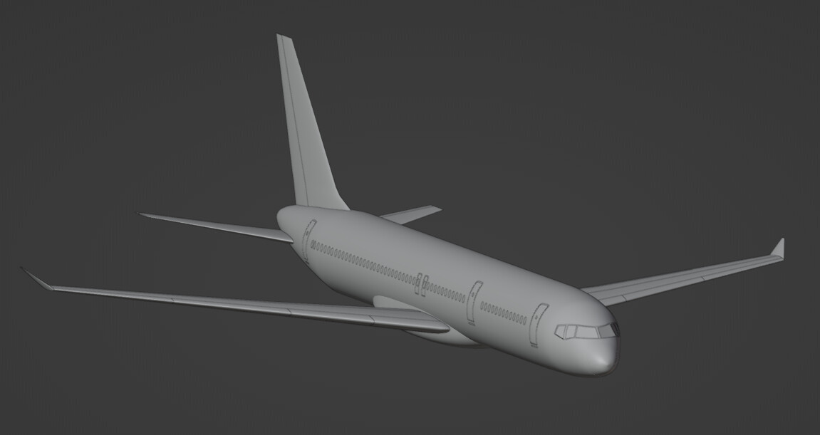 ArtStation - Boeing 757