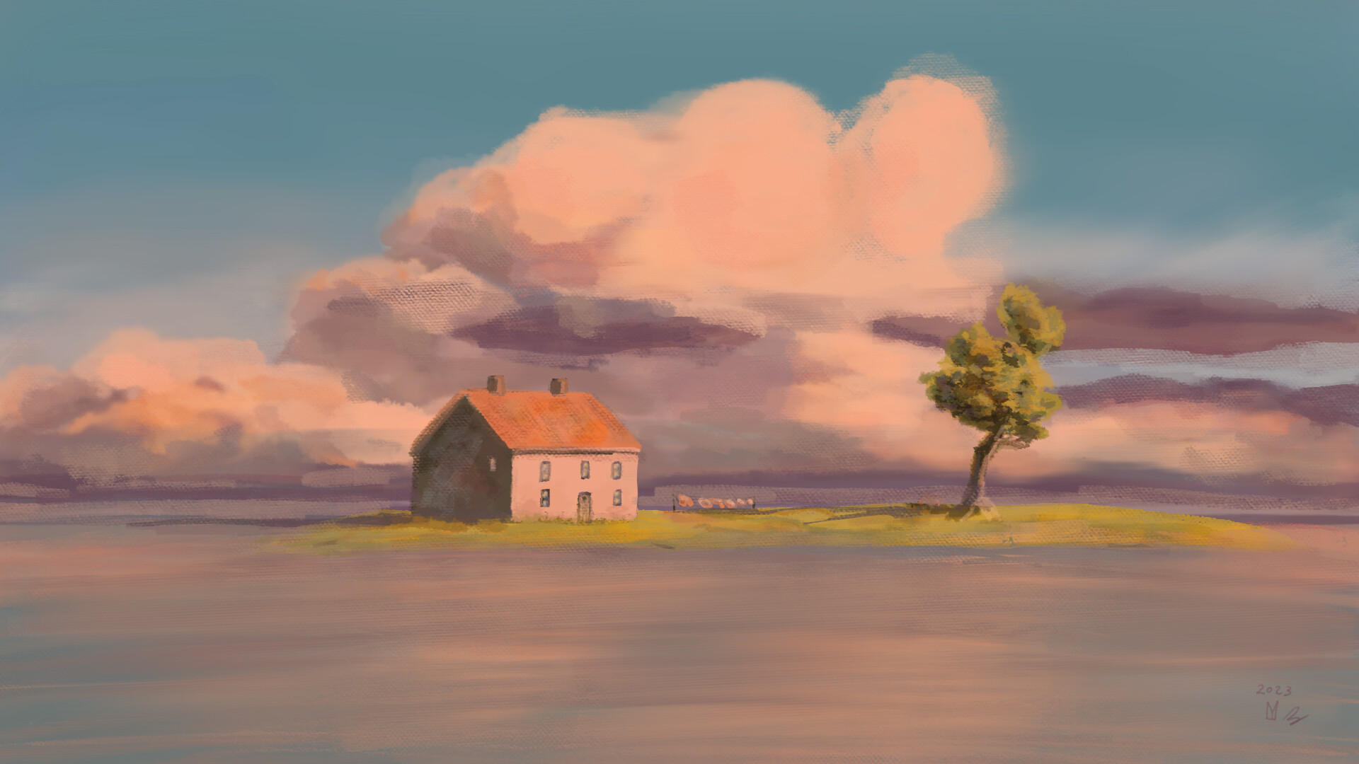 ArtStation - Spirited away color study