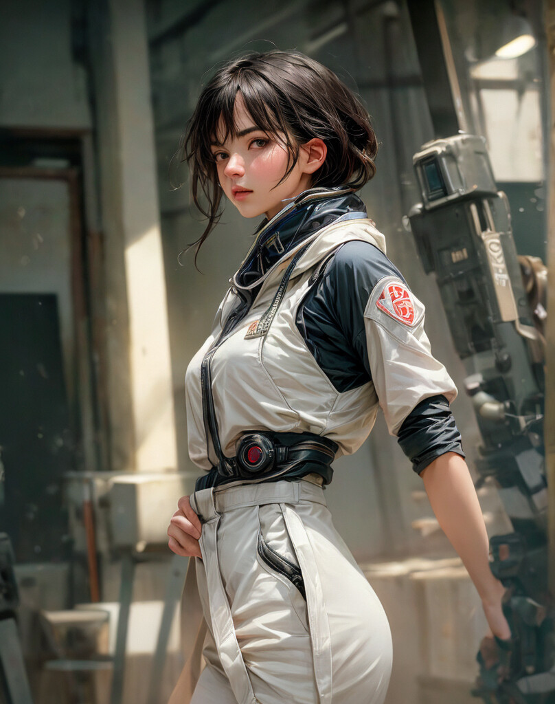 ArtStation - SF Girl