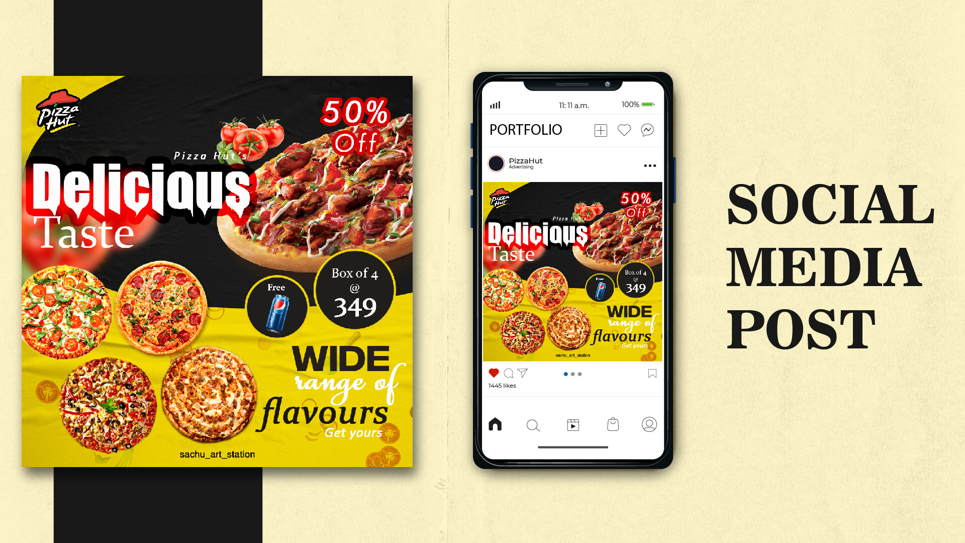 ArtStation - Social-media Post Design