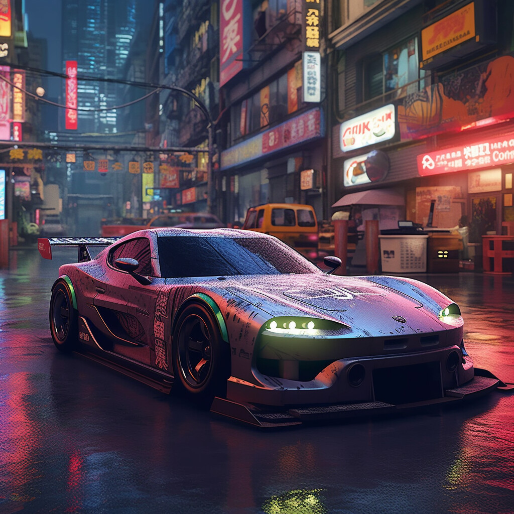 ArtStation - Mehraga Mazda Supercar