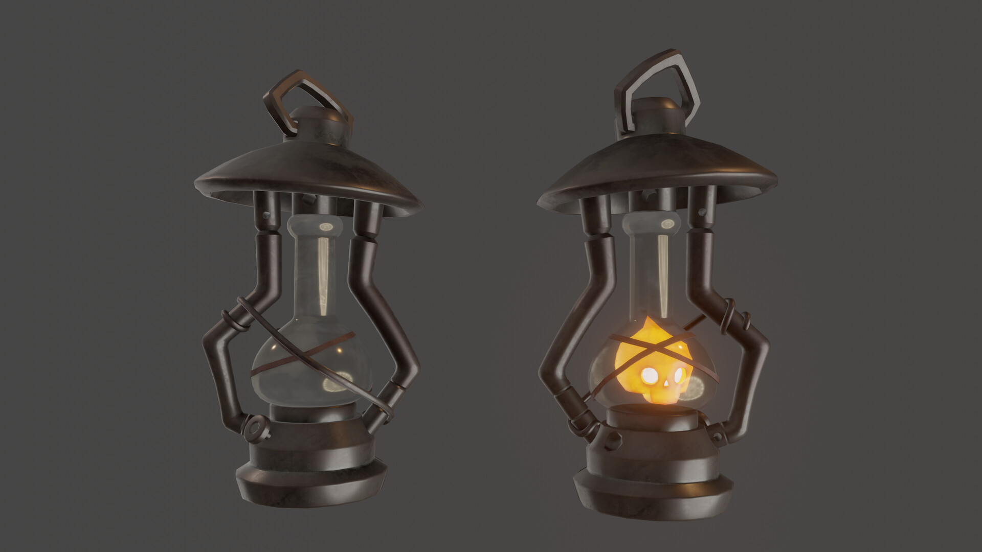 ArtStation - Stylized Lantern