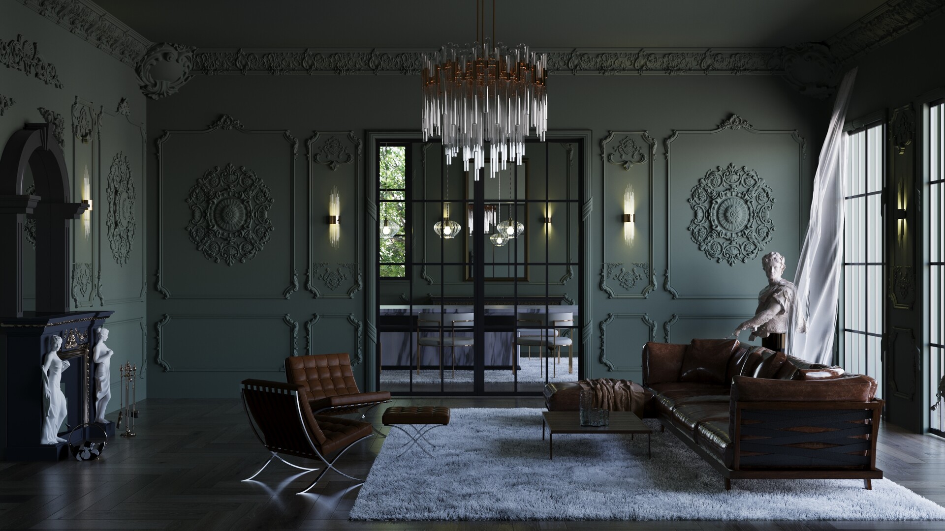 ArtStation - Victoria theme interior