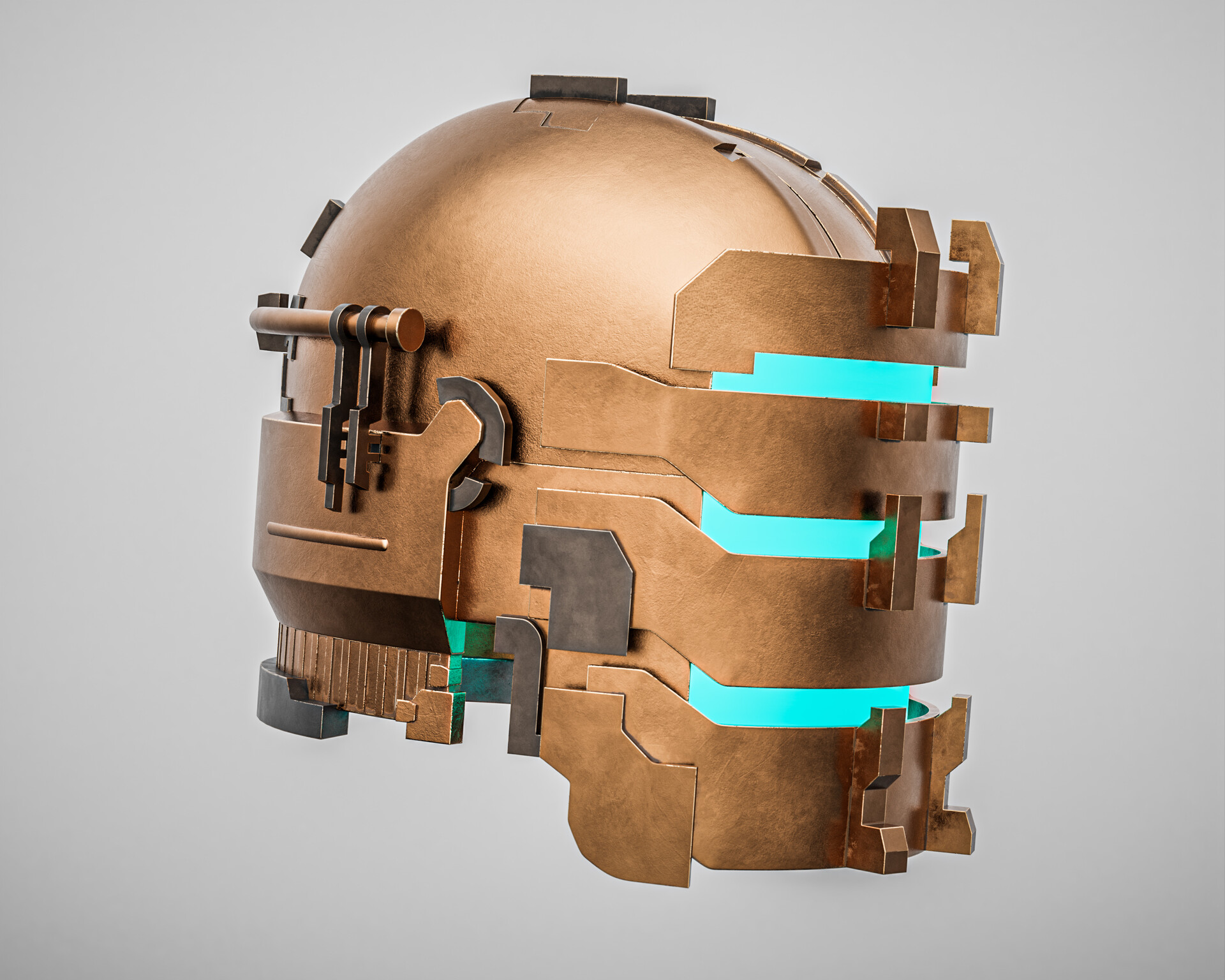 Benjamin Cake - Dead Space Level 3 Engineer Helmet STL