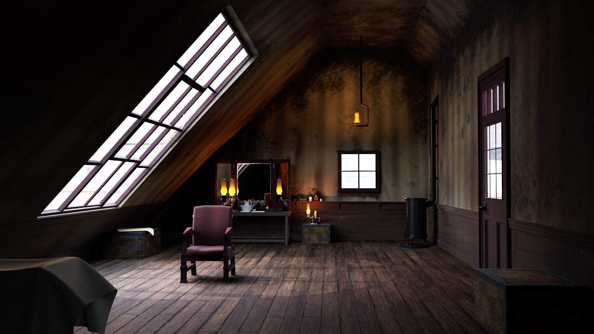 ArtStation - Movie Set - Sweeney Todd