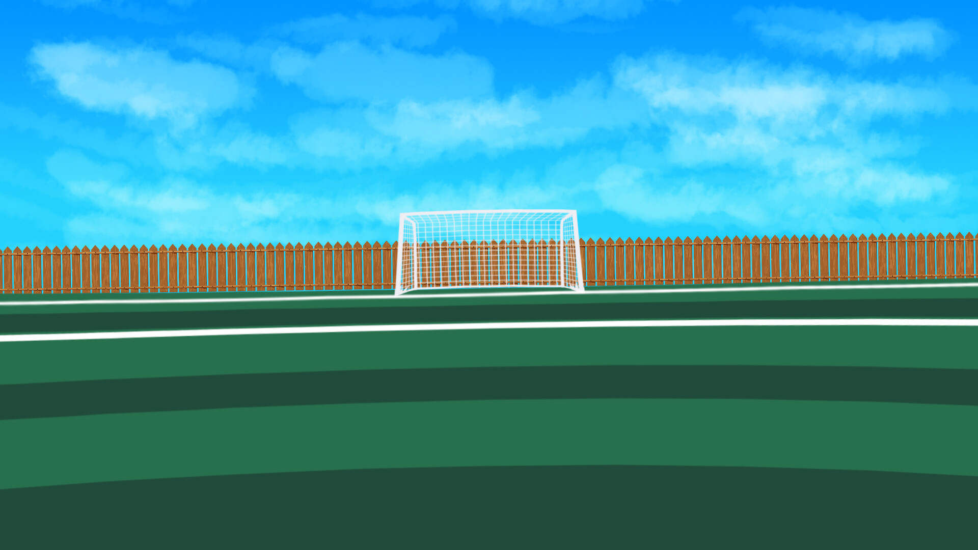 ArtStation - Football Field 2D - Scenes