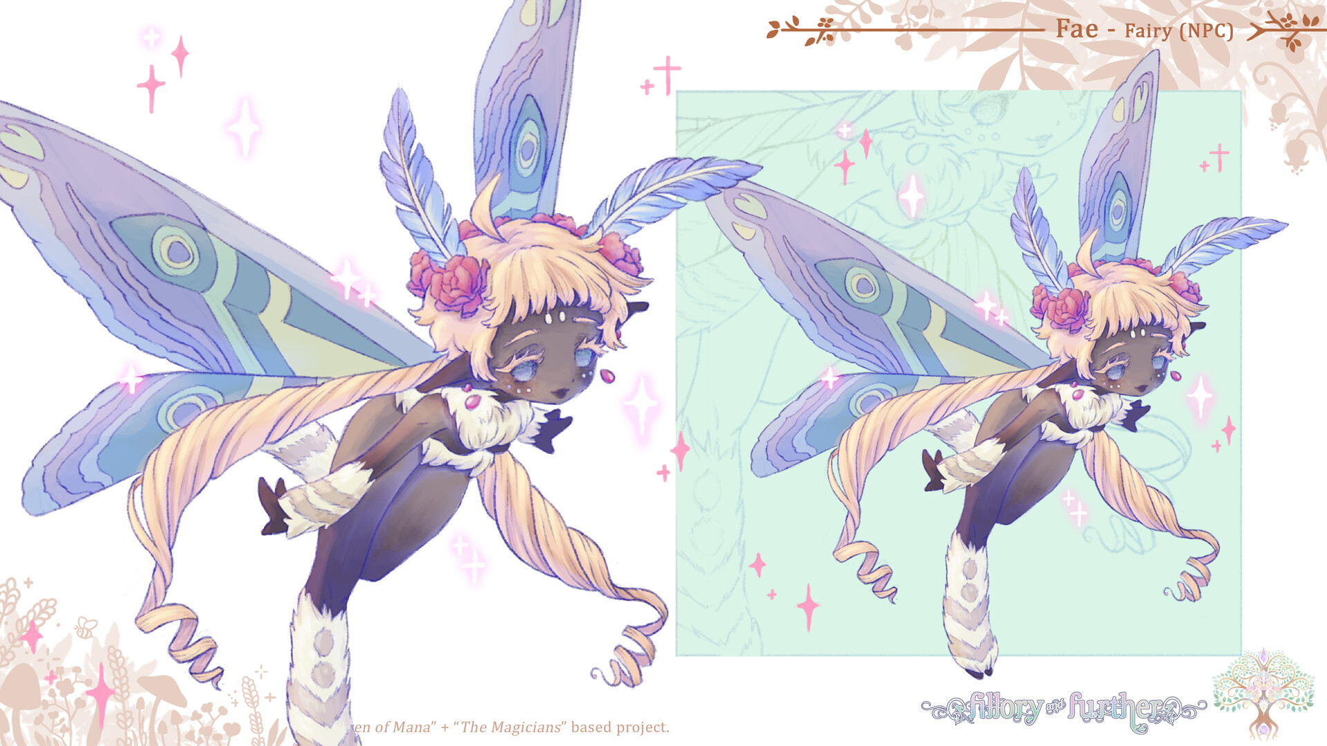 ArtStation - Fae: The guardian of the sacred sword