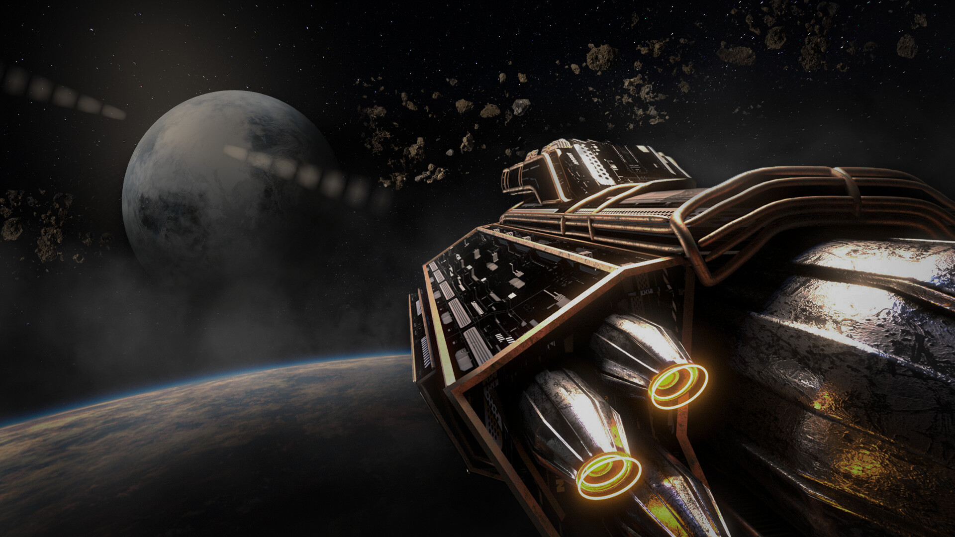 ArtStation - Spaceship shipping