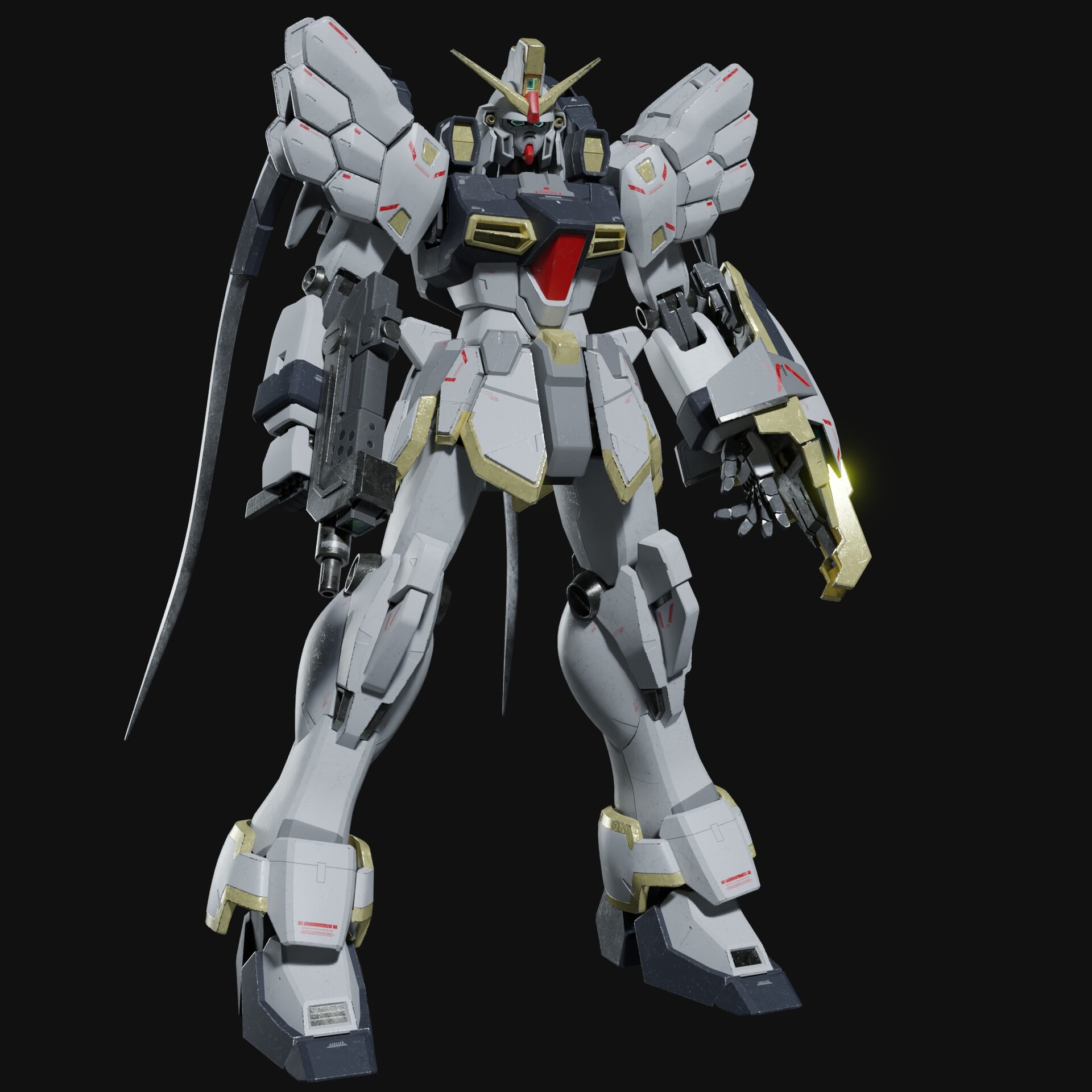 ArtStation - Sandrock Gundam Ka ver.